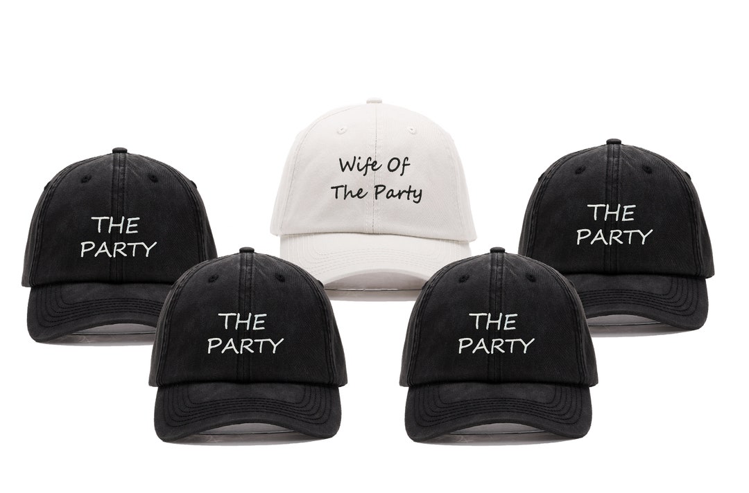 Bachelorette Party Baseball Caps,wife of the Party,the Party Hats,party ...
