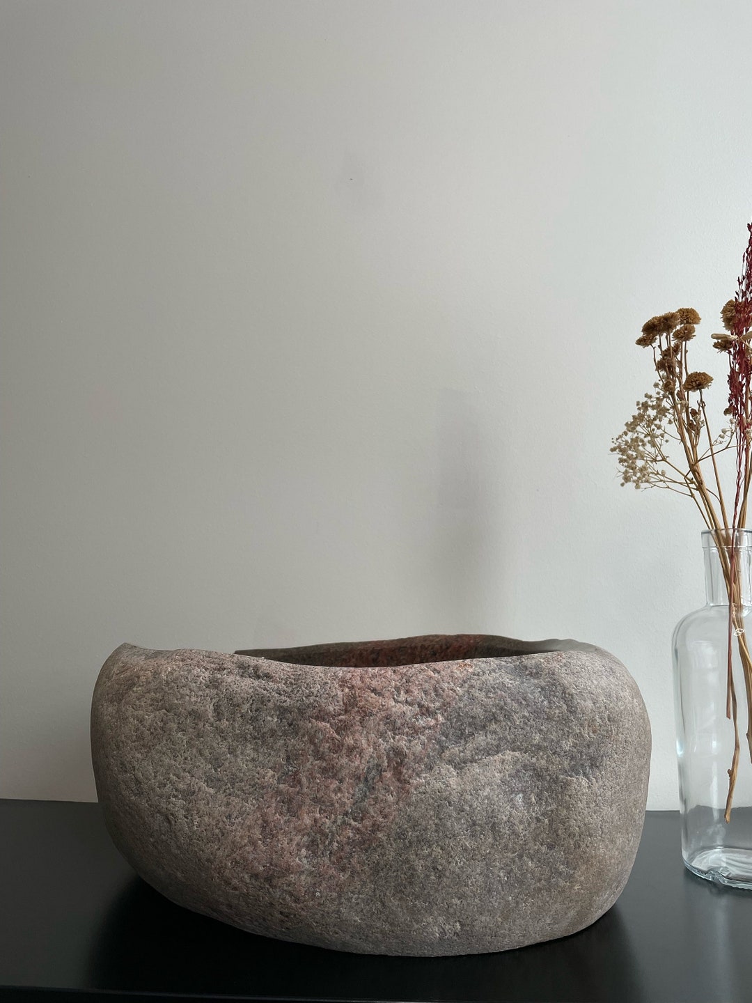 Stone Sink - Natural Design & Hand Carved - Granite Stone - Etsy