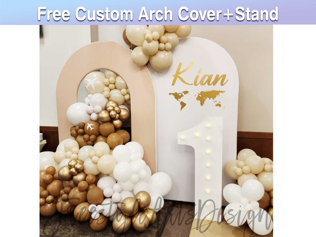 Nude Arch Backdrop Cover With Stand Open Arch Garland Birthday - Etsy