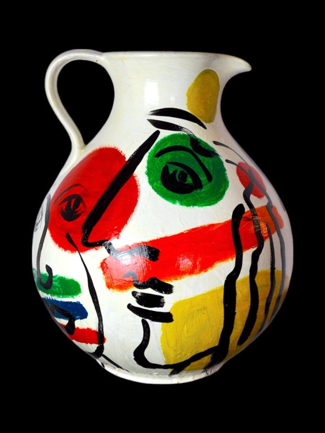 Vase Painted by Peter Robert Keil, Signed, Germany, 1984 - Etsy