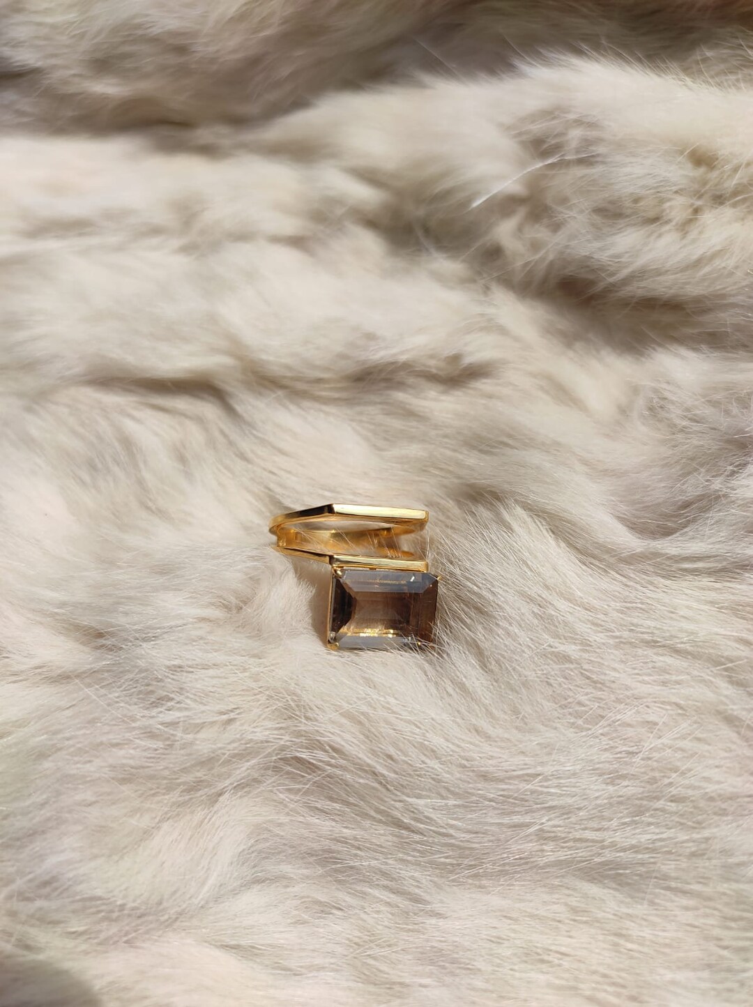 Smokey Ring 924 Silver Ring - Etsy