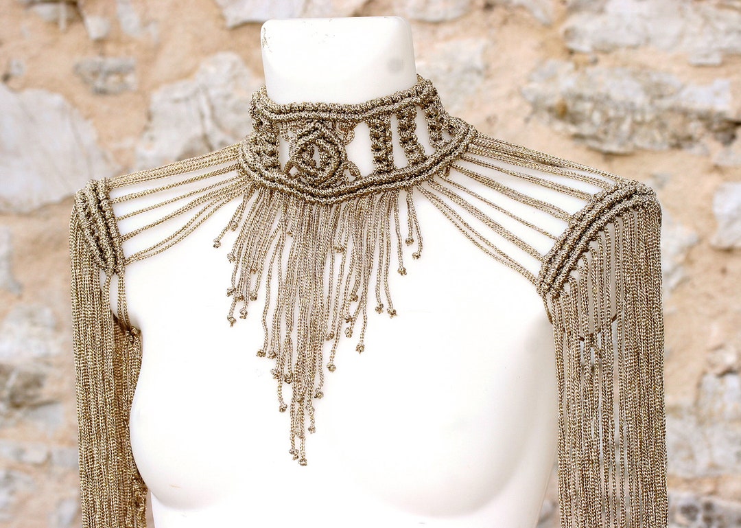 Festival Set in Gold, Burning Man Costume, Festival Clothing Woman ...