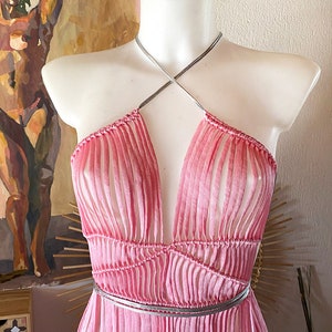 Rave Party Outfit, Greek Goddess Macrame Dress in Hot Pink, Mini ...