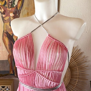 Rave Party Outfit, Greek Goddess Macrame Dress in Hot Pink, Mini ...
