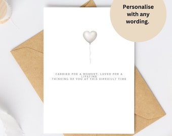 Sympathy Card / Bereavement Card / Loss Card / With Deepest - Etsy