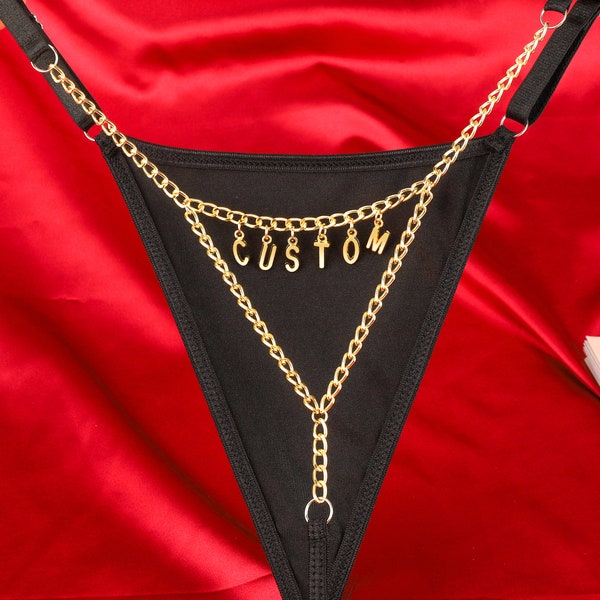 Couples Chain Bikini - Etsy Australia