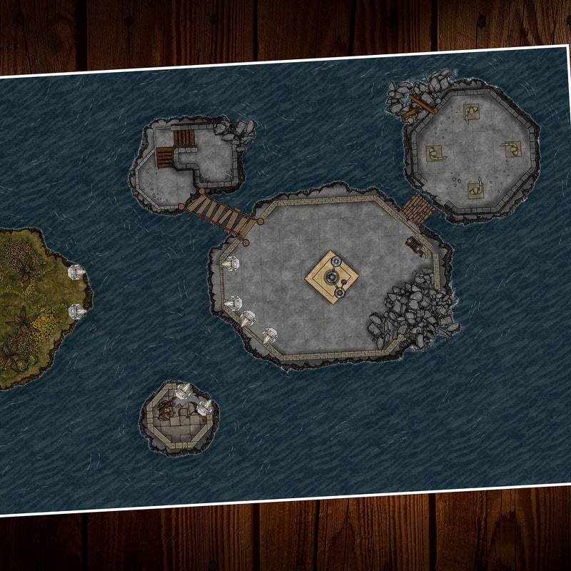 The Isle Map\ - Etsy