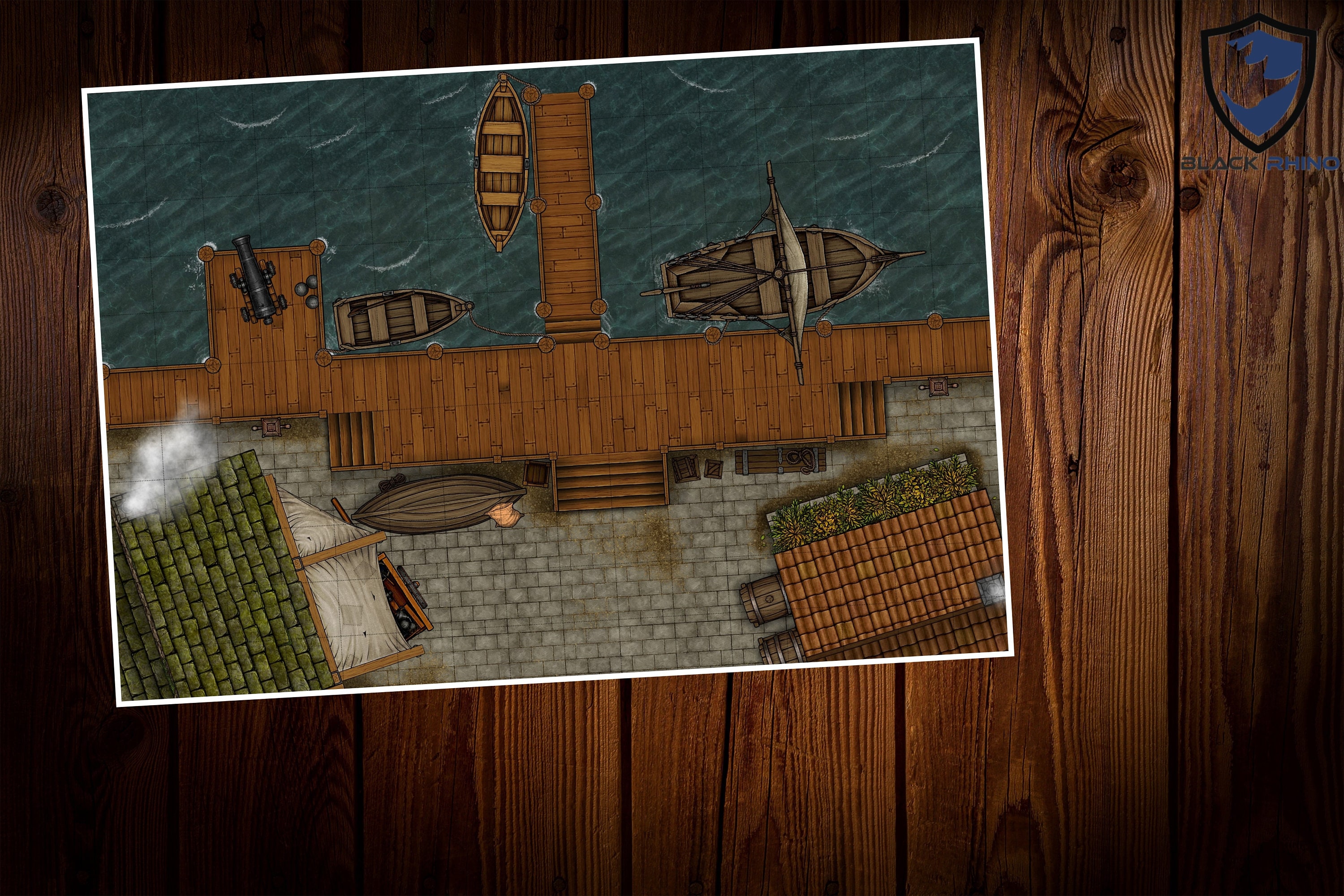 10 Dnd Battle Maps, City Map Pack 1 - Etsy