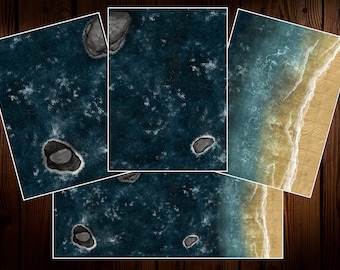 Sea Encounter Map - Etsy