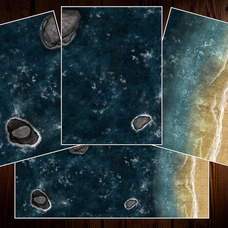Cave Battle Maps - Etsy