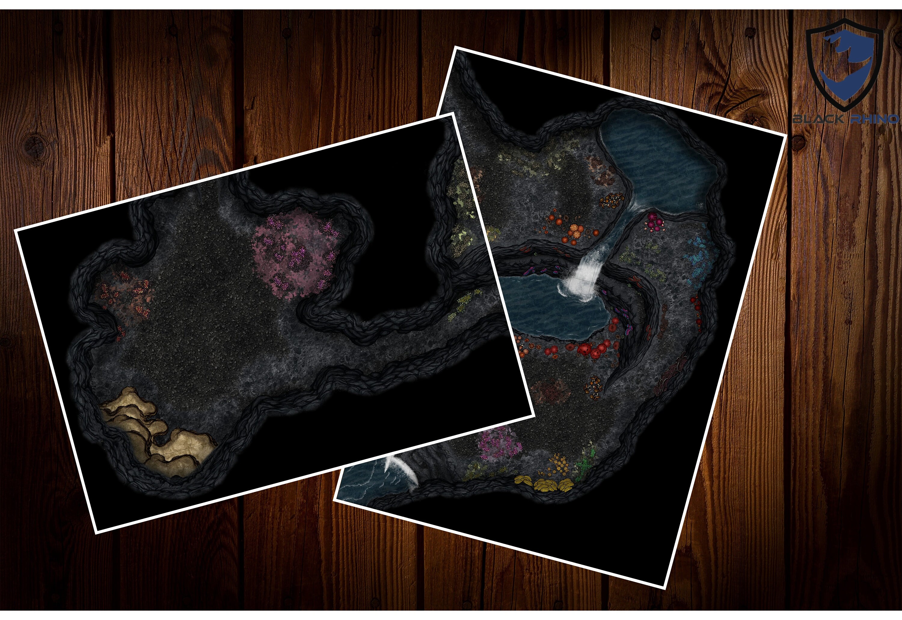 Seagrow Caves, Draken Van Stormwreck Isle (dosi) - Etsy