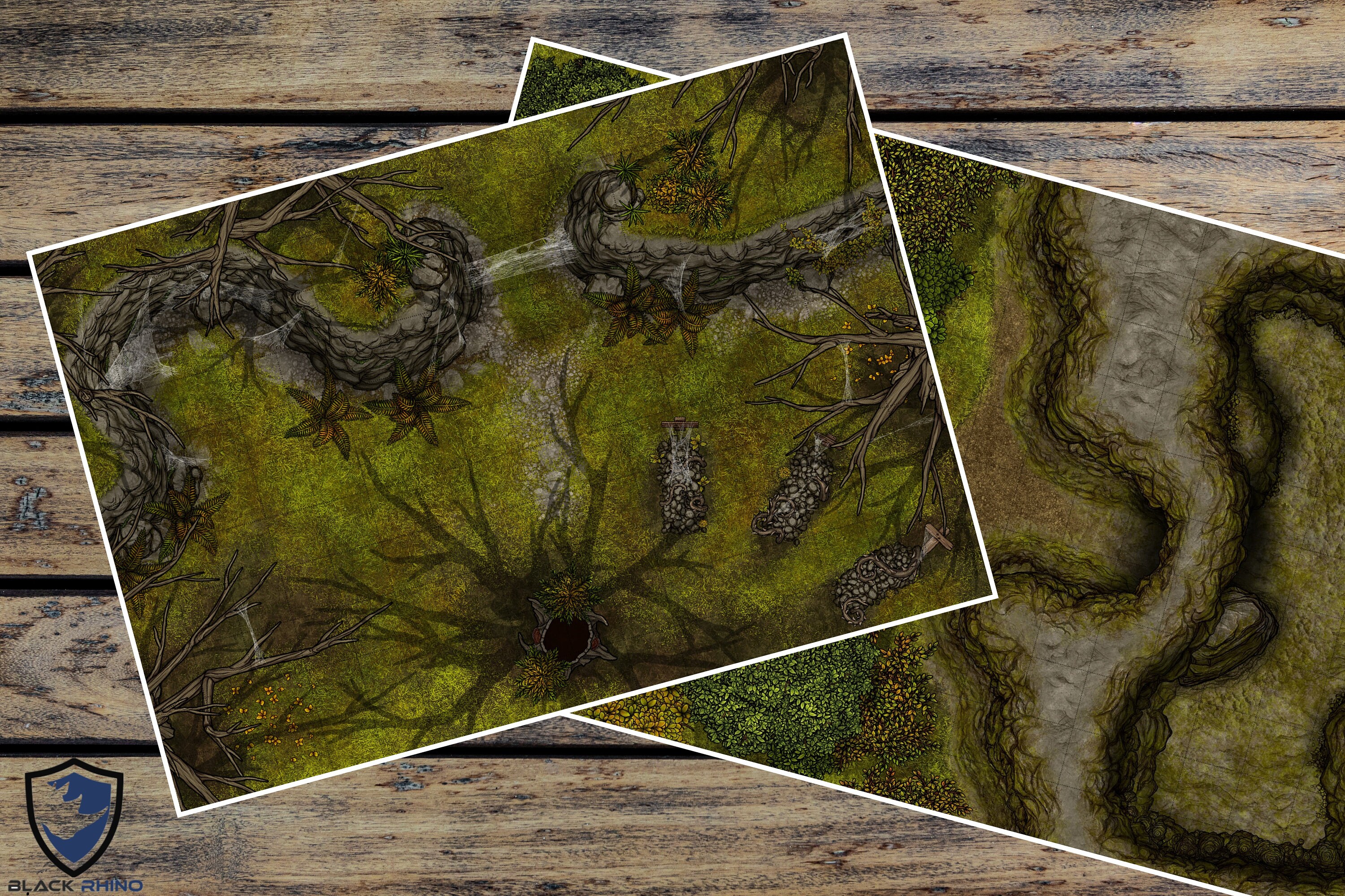 14 Dnd Battle Maps, Forest Set 3 - Etsy