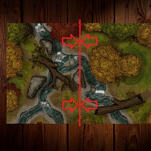 14 Dnd Battle Maps, Forest Set #2 Herfst - Etsy