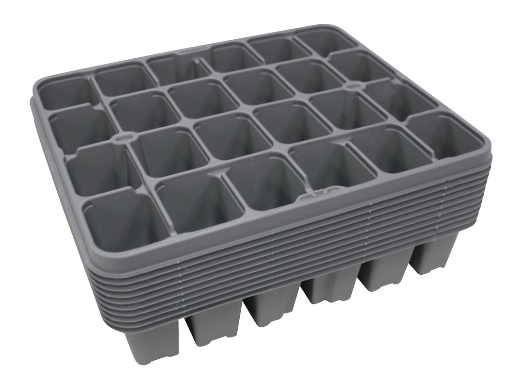 Kingston Tools Pack of 10 Seed Trays 4, 6, 12 or 20 Cells Germination ...