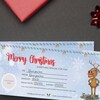Canva Christmas Gift Voucher Template Gift Voucher Canva Template DIY ...