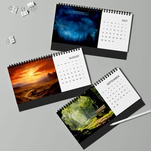 Zen and Peace 2025 Desk Calendar Inspiring Quotes, Elegant Satin Finish ...