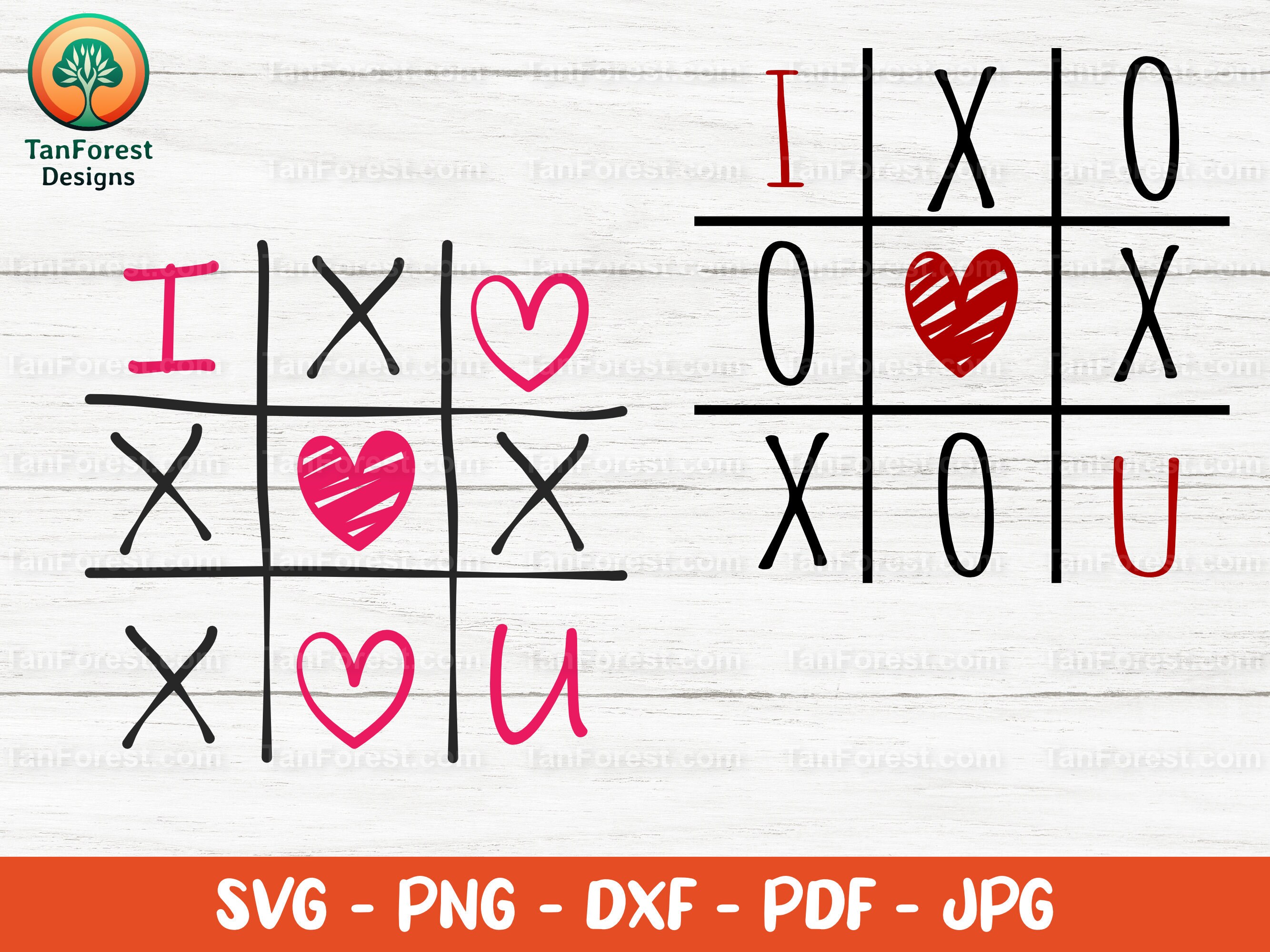 Tic Tac Toe Svg Valentine Svg Bundle Valentines Game Svg - Etsy