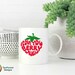 I Love You Berry Much SVG – Cute Strawberry Heart Cut File for Cricut ...