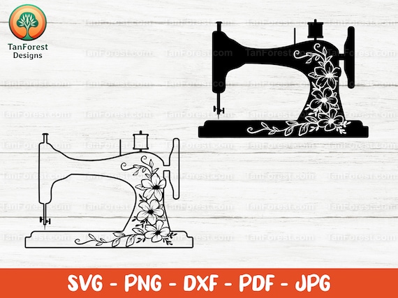Sewing Machine Outline