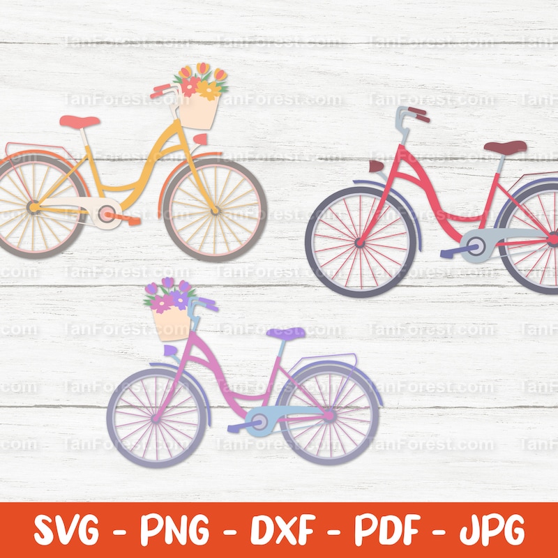 Bicycle Svg - Etsy