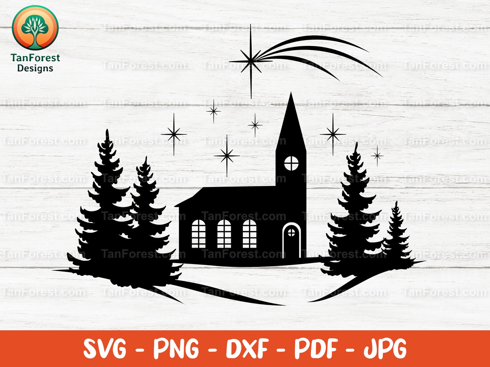 Winter Scene Svg Christmas Scene Svg Snowy Scenery Svg - Etsy UK