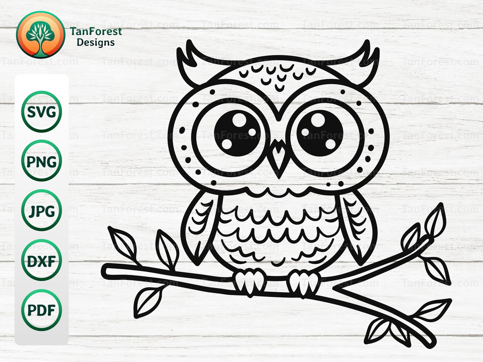 Owl Svg Outline Cut File. Baby Owl Svg Cute Owl Svg. Woodland - Etsy UK