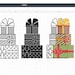 Pile of Presents Svg Layerd Outline Pile of Gift Boxes Svg - Etsy UK