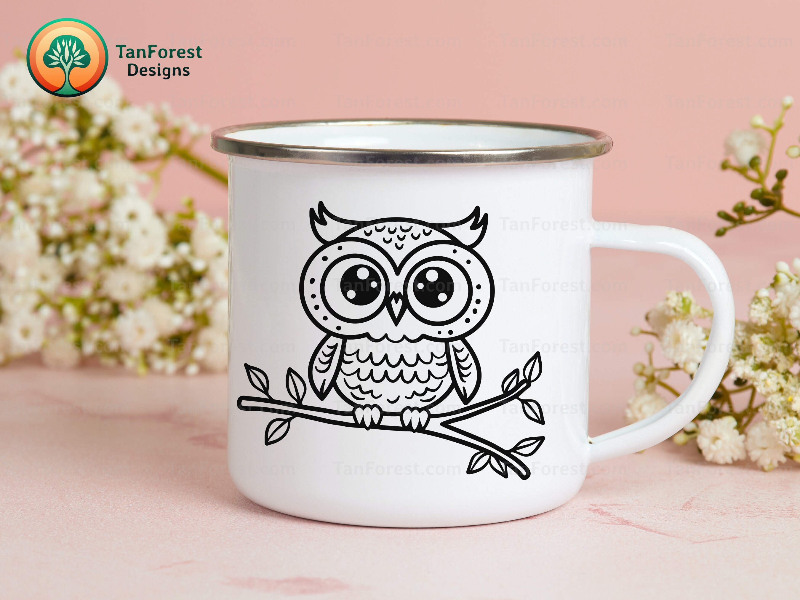 Owl Svg Outline Cut File. Baby Owl Svg Cute Owl Svg. Woodland - Etsy UK