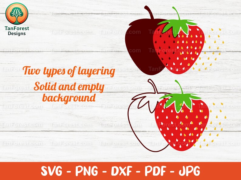 Fresa SVG y fresa en rodajas SVG en capas y contorno. Fresa png. Lima ...