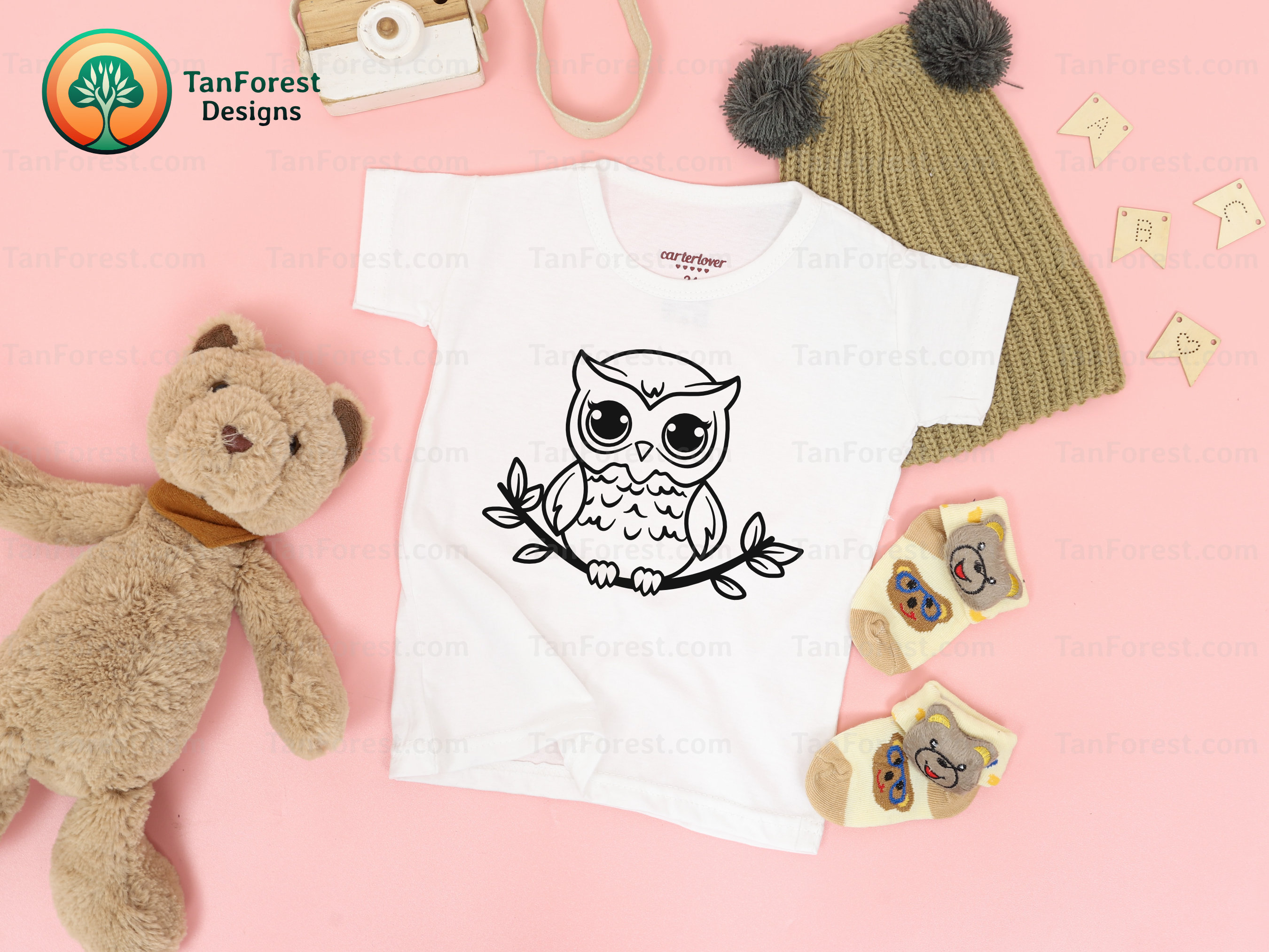 Owl Svg Outline Cut File. Baby Owl Svg Cute Owl Svg. Woodland - Etsy UK