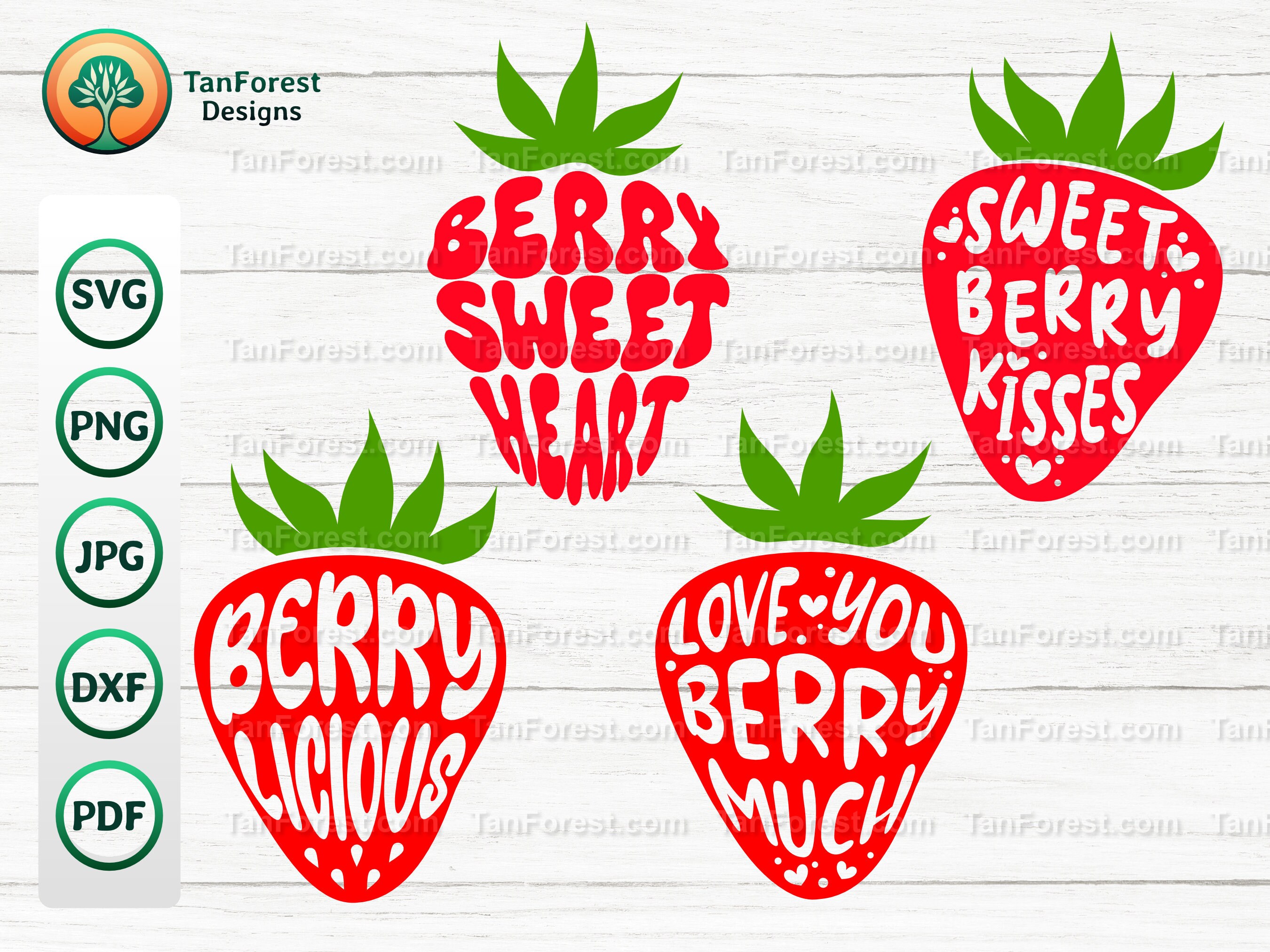 Strawberry SVG Layered Cut Files. Berry Svg Strawberry Quotes - Etsy