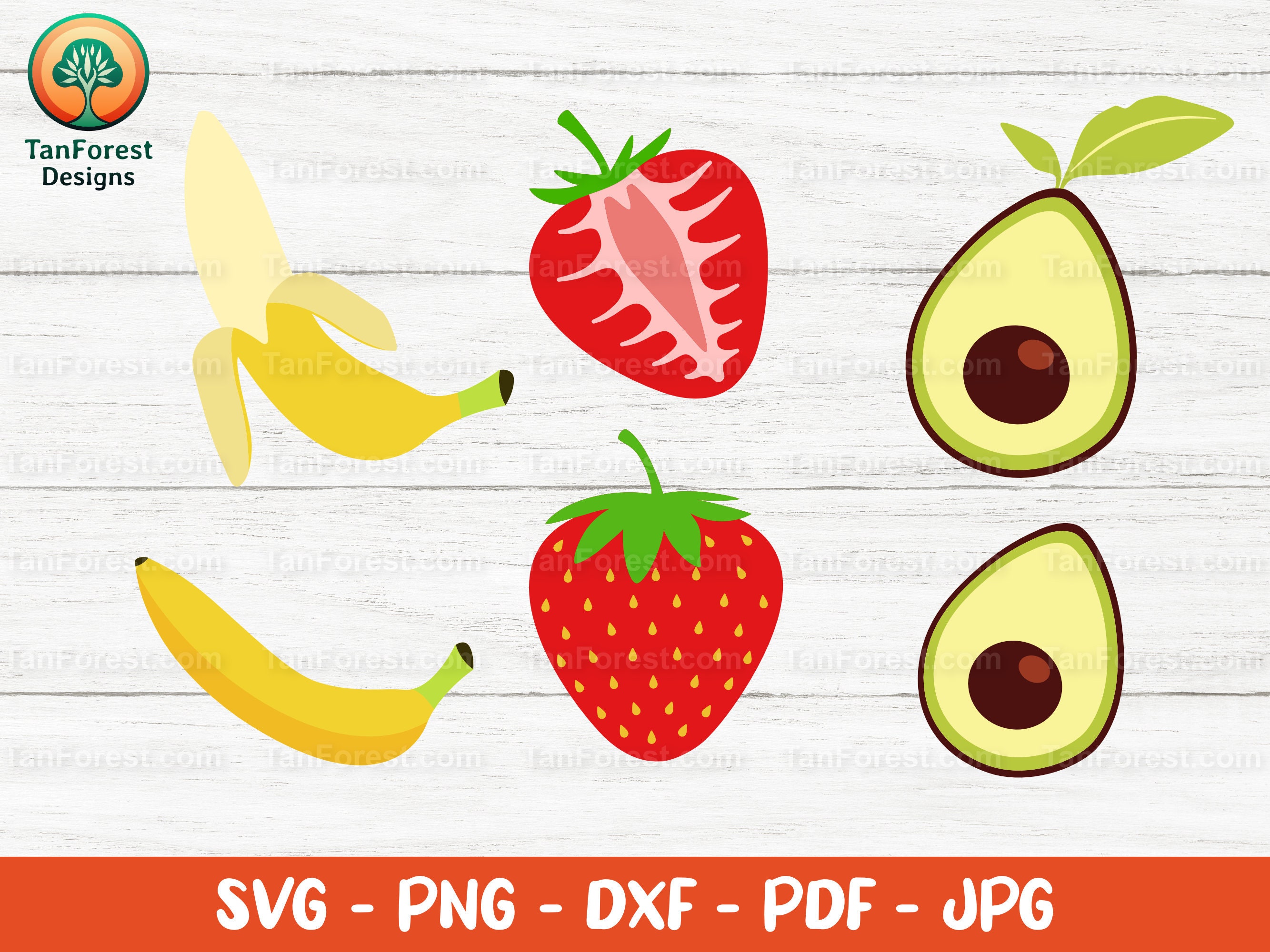 Fruit SVG Bundle, Layered, Cut Files. Fruit Clipart, Apple, Pear ...