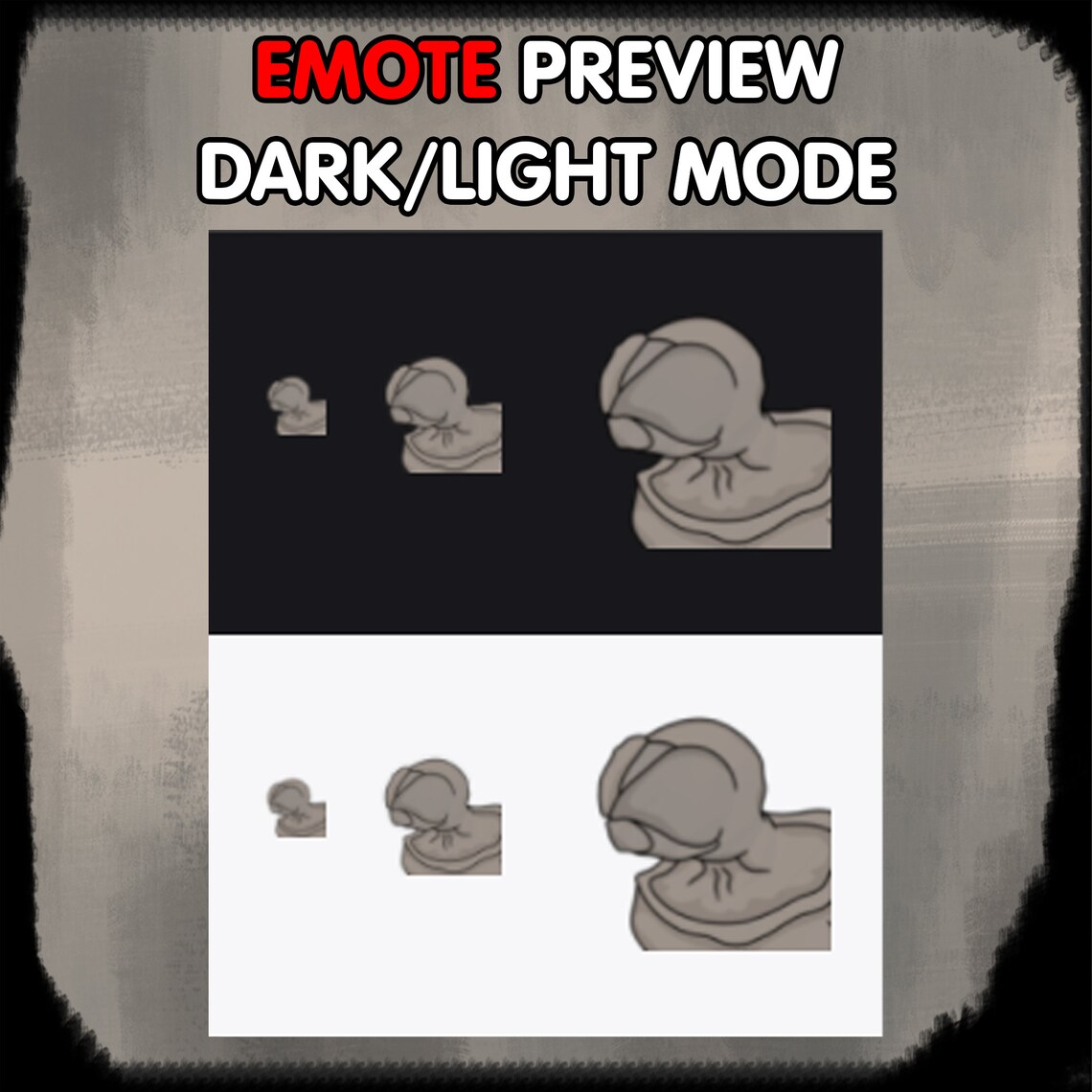 ANIMATED Dead by Daylight Demogorgon Head Banging Emote Emotes for ...