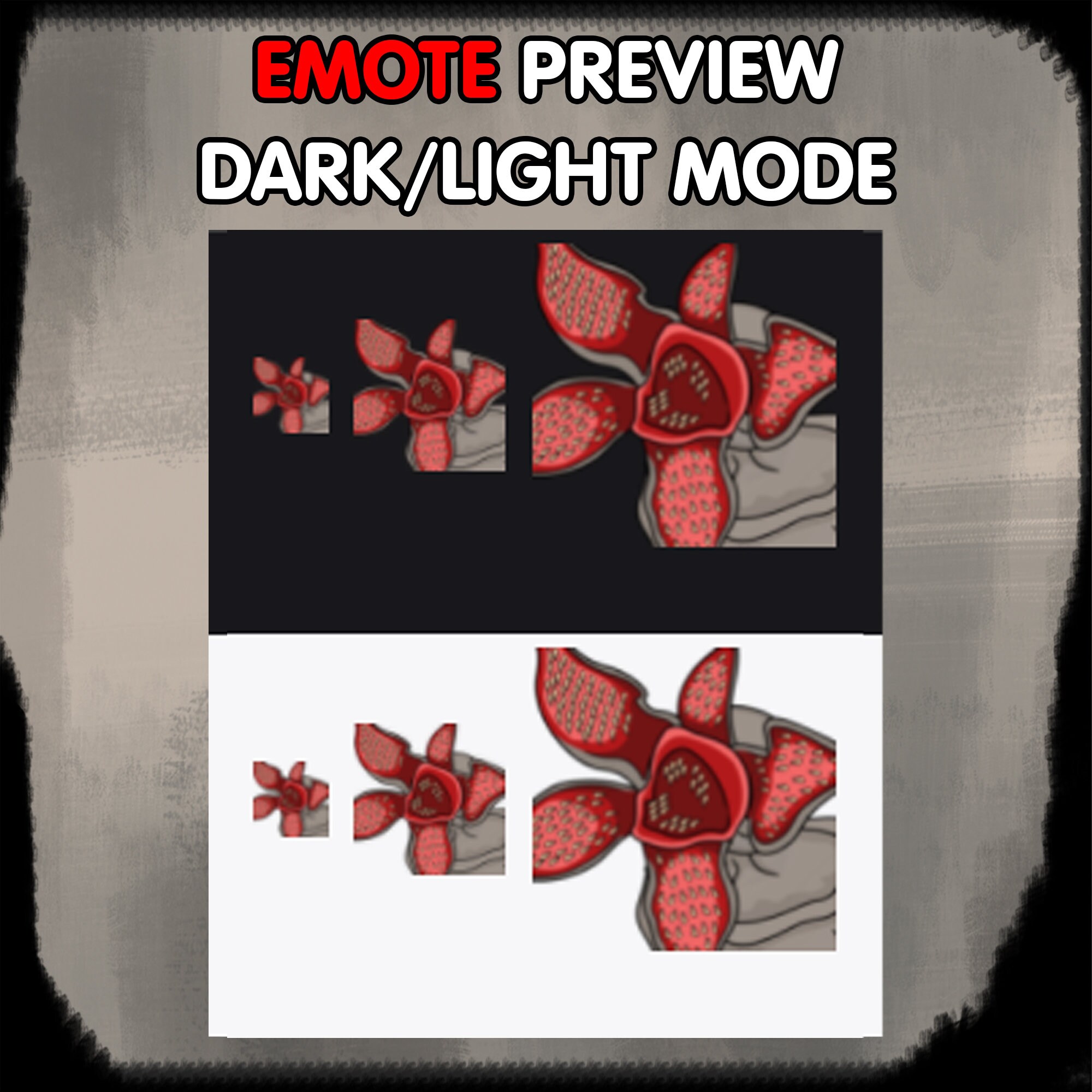 ANIMATED Dead by Daylight Demogorgon Head Banging Emote - Emotes for ...