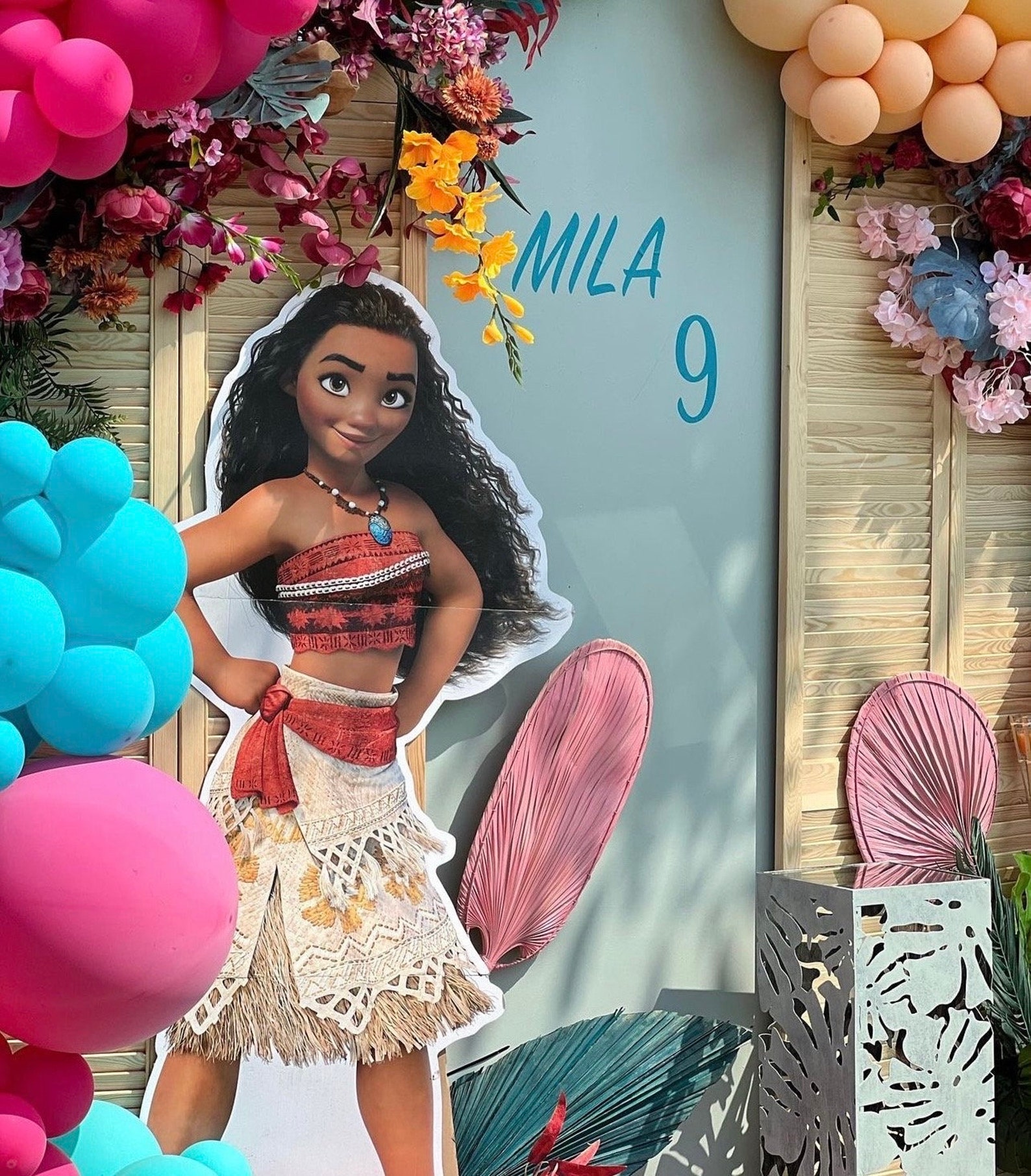 Moana Birthday Party Props Moana Birthday Centerpiece - Etsy