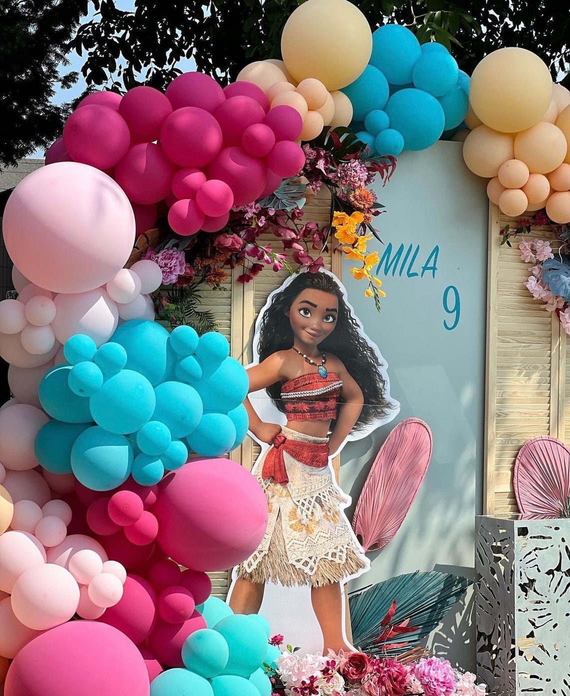 Moana Birthday Party Props Moana Birthday Centerpiece - Etsy