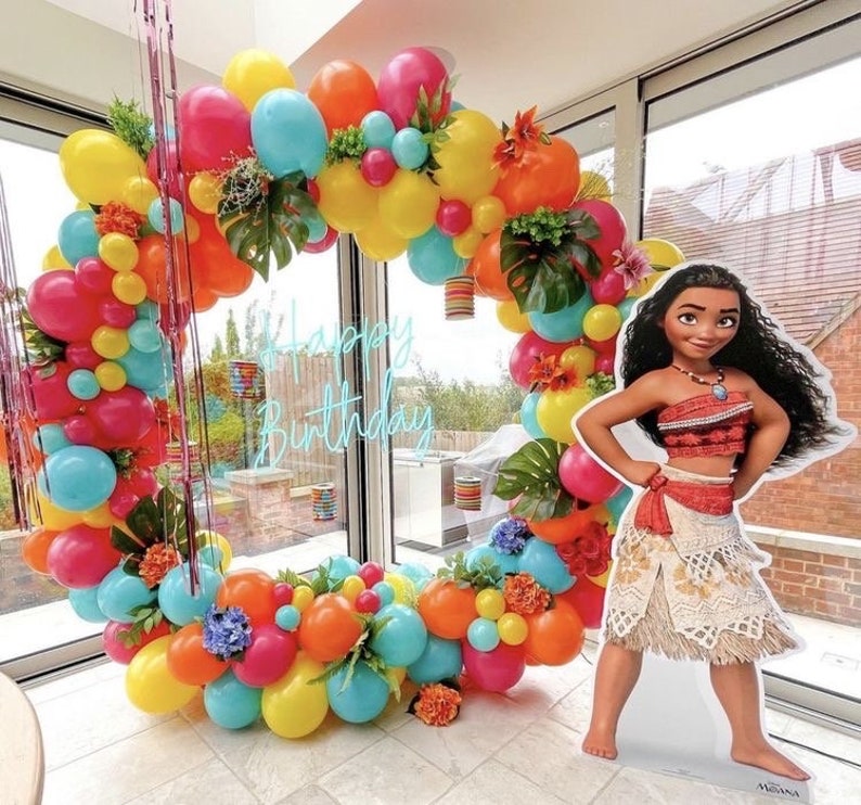 Moana Birthday Party Props Moana Birthday Centerpiece - Etsy