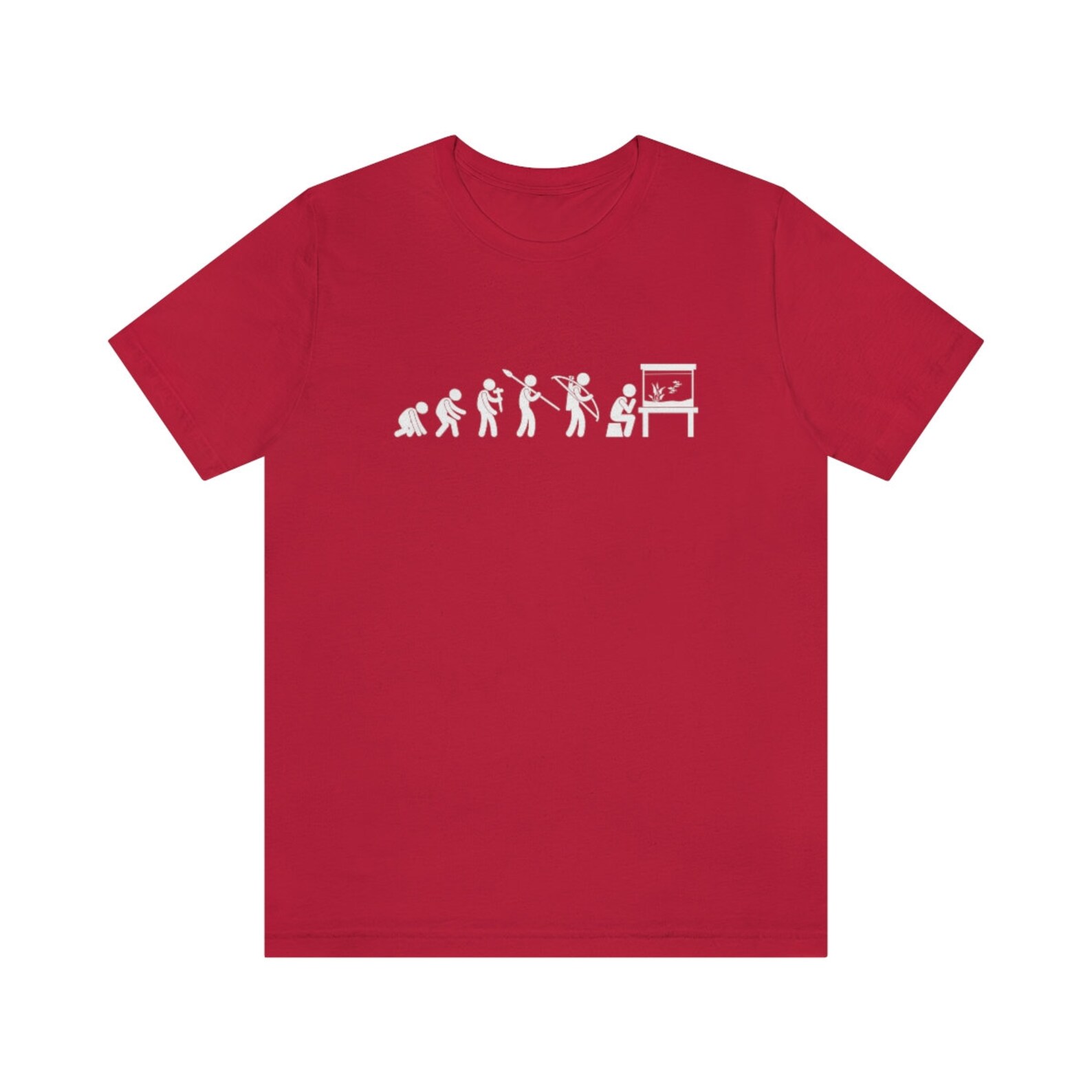 Evolution of Aquarium Fishkeeper T-shirt - Etsy