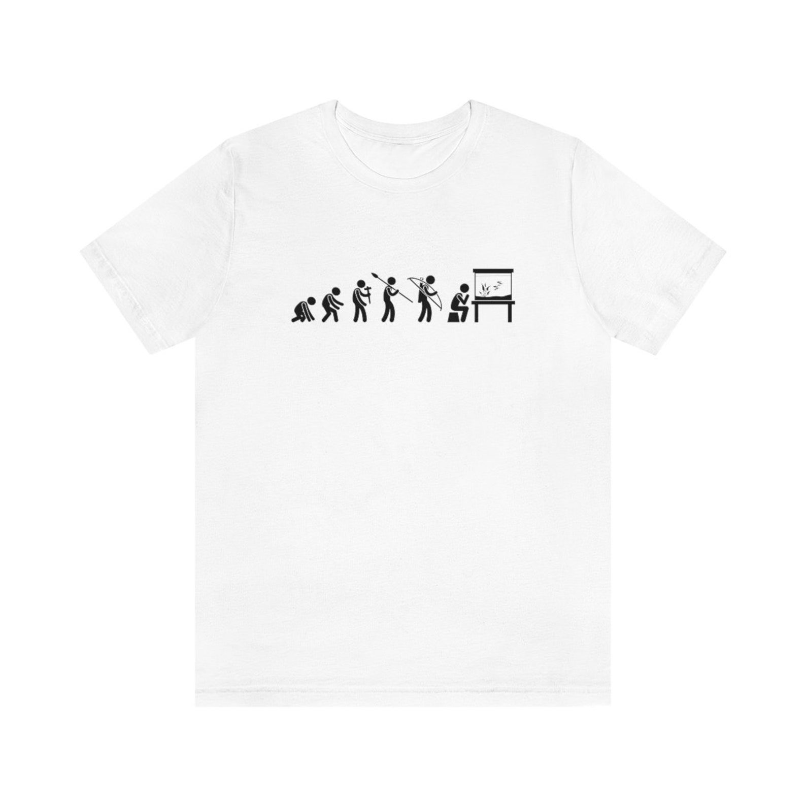 Evolution of Aquarium Fishkeeper T-shirt - Etsy