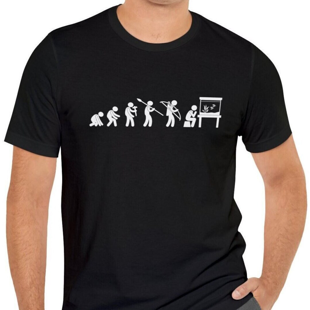 Evolution of Aquarium Fishkeeper T-shirt - Etsy