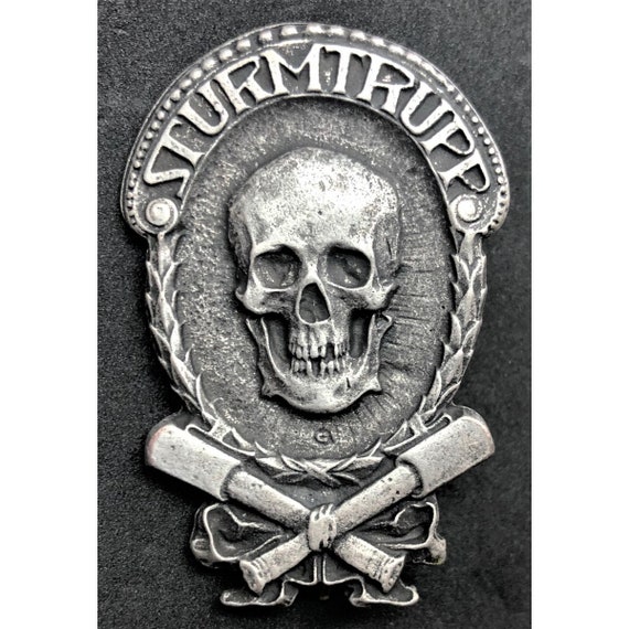 Sturmtruppen Silver Badge - Etsy UK