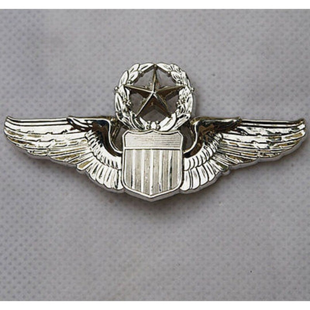 WW2 USAF, Aircraft Commander Pilot Badge - Etsy