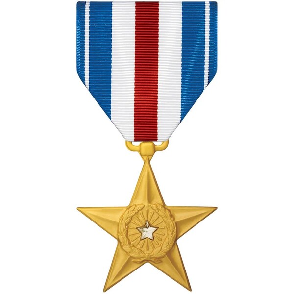Silver Star Medal - Etsy