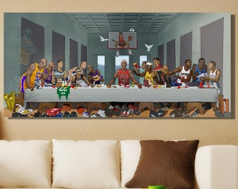 Nba Last Supper - Etsy