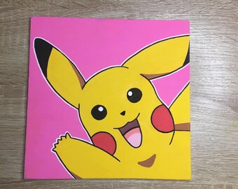 Hand Drawn Pikachu - Etsy