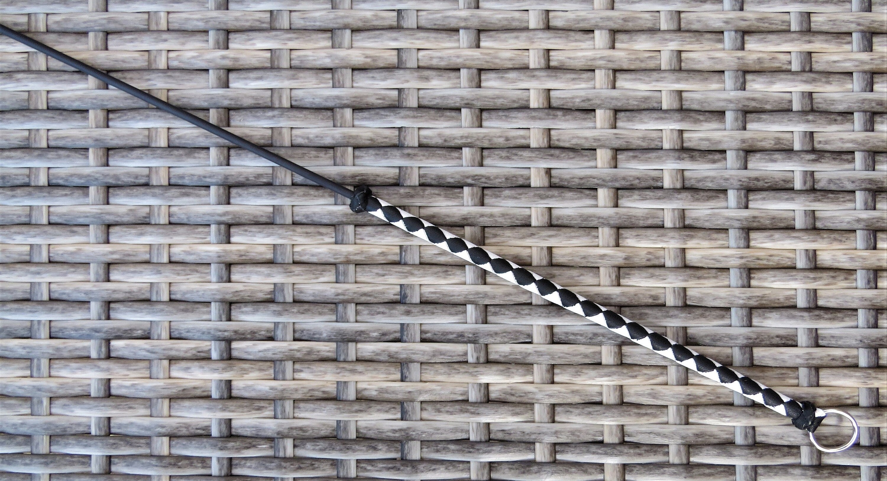 Super Whippy Black/white 70cm Glass Fiber Cane - Etsy