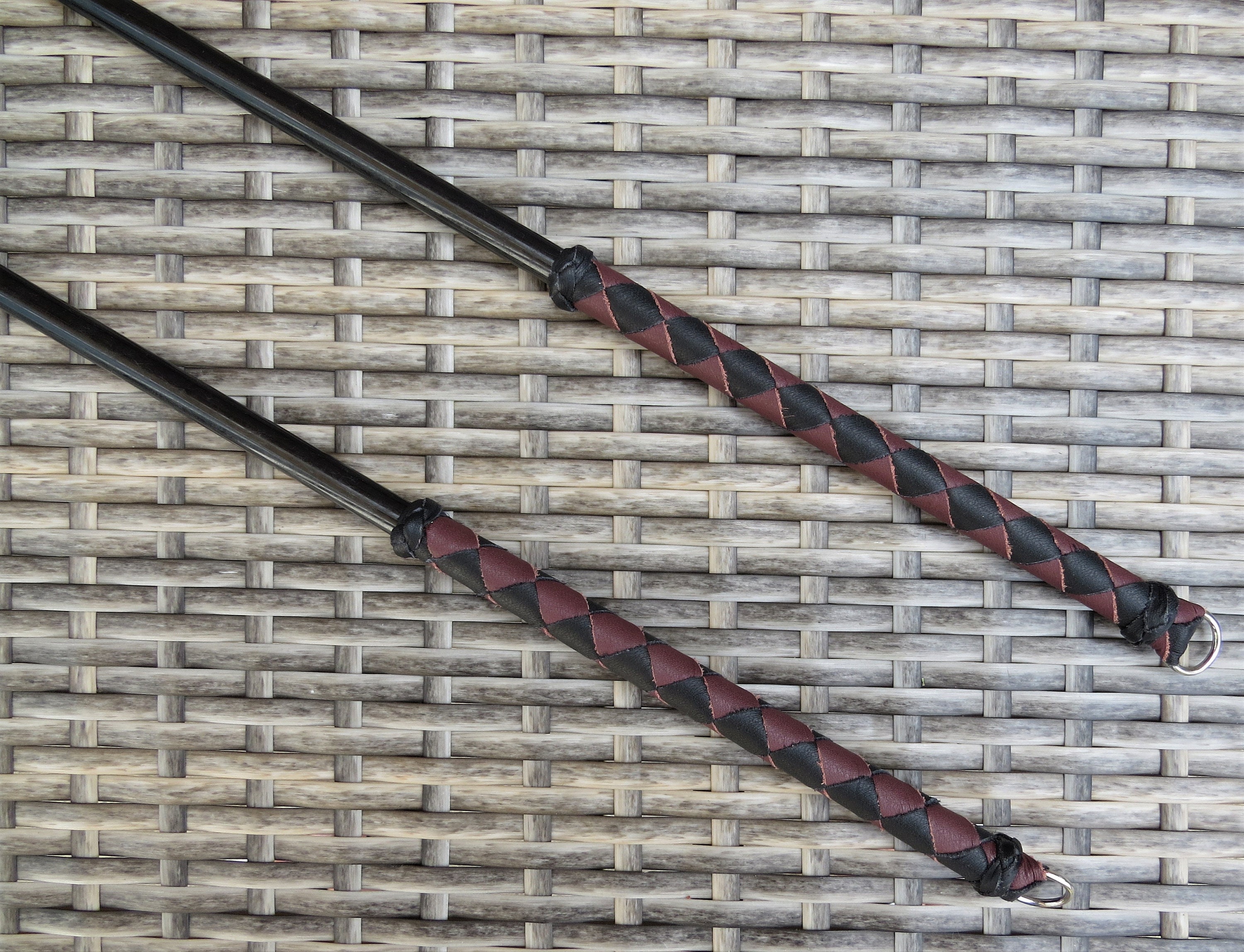 Pair of Black/light Brown 10mm Delrin - Etsy