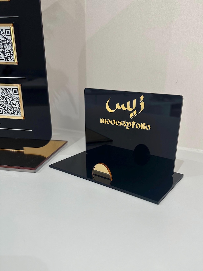 Logo Branded Acrylic Business Card Holder, Perspex Custom Business Card ...