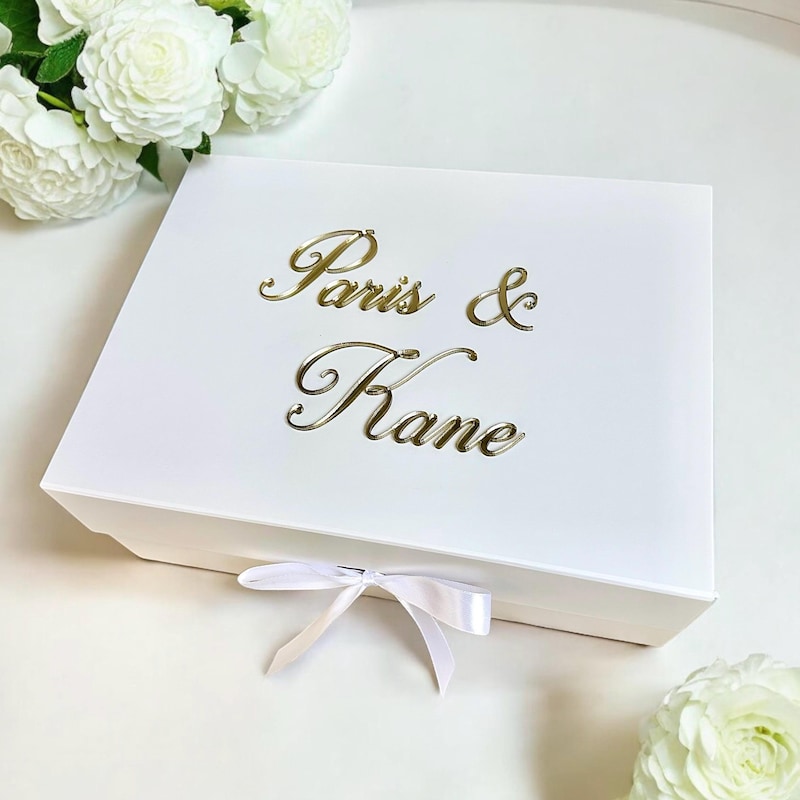 Wedding Keepsake Box - Etsy