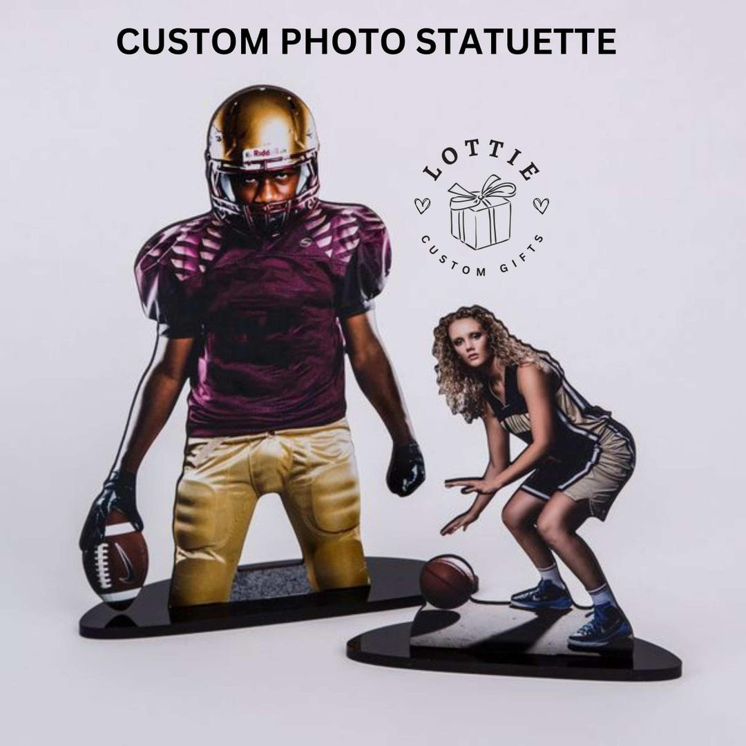 Custom Photo Statuette, Photo Cutouts, Valentine's Gift for Her, Gift ...